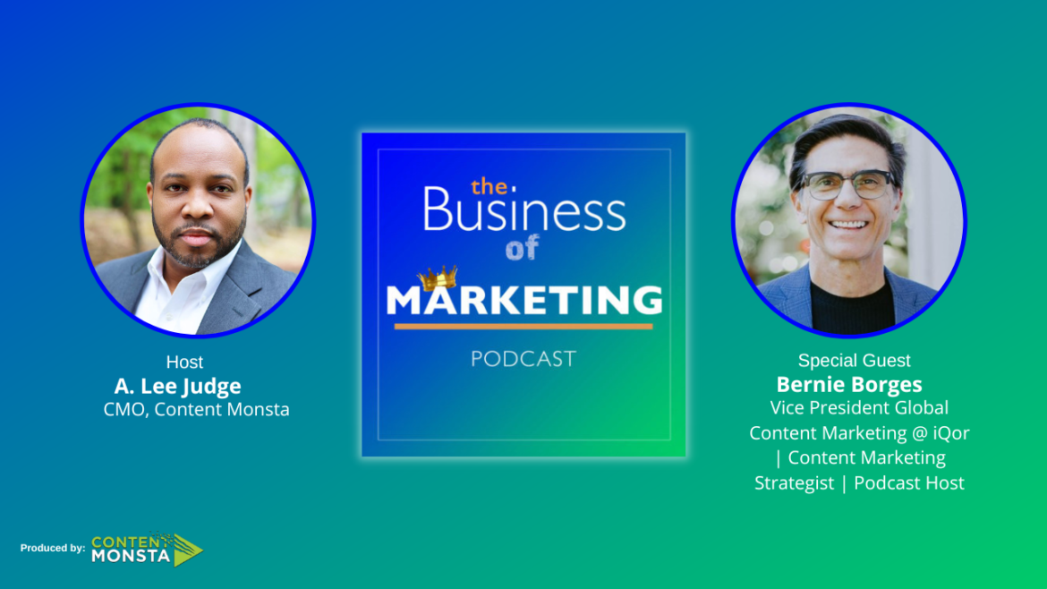 Effective Podcast Formats for Brands and Individuals with Bernie Borges - Content Monsta